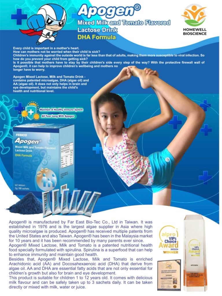 APOGEN MIXED MILK AND TOMATO FLAVORED LACTOSE DRINK – Home Well